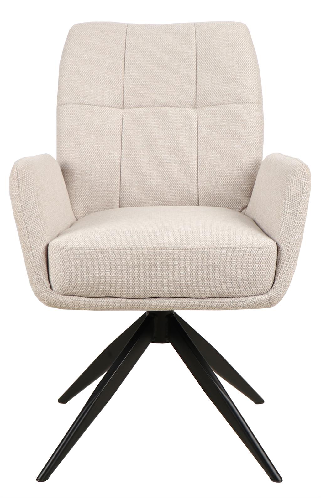 Tone spisestol m/sving Style 100 Beige, pocketfjærer - Eureka Møbler AS